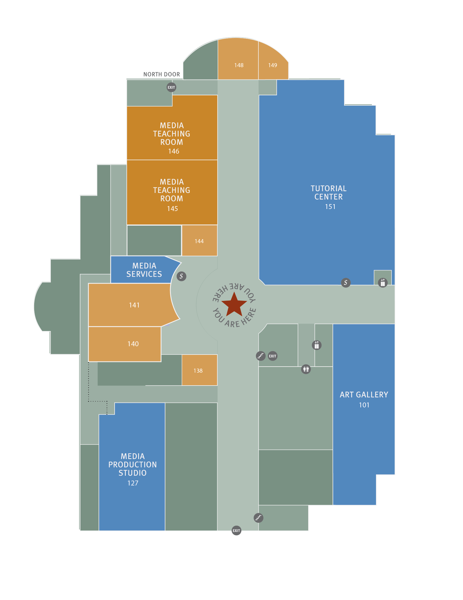 Library Maps | SRJC Libraries